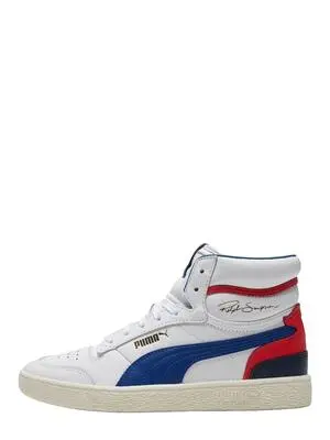 PUMA Ralph Sampson Mid Og Sneakers - White/blue/red