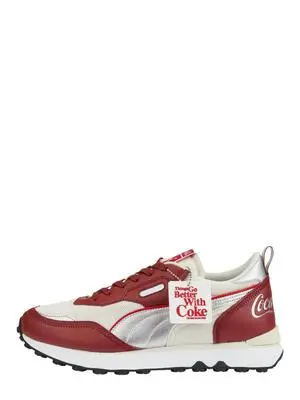 PUMA X Coca-cola Rider Fv "intense Silver - Red