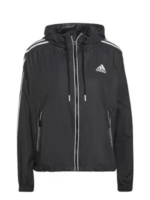 Adidas 3-stripes Windbreaker Jacket - Black