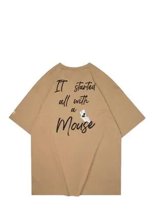 LI-NING X Disney Loose Short Sleeve - Brown
