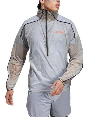 Adidas Terrex Agravic Windweave Pro Wind Jacket - Silver/grey