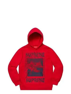 Supreme Doves Hooded Sweatshirt - Red