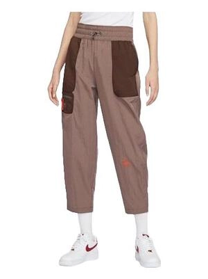 Nike City Utility High-waist Woven Pants - Brwon