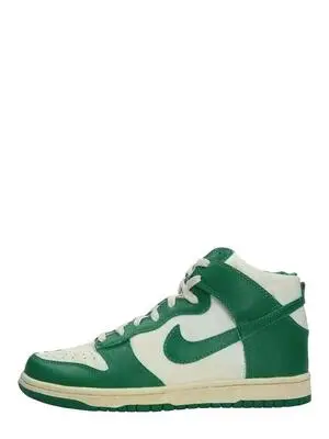Nike Nike Dunk High Vintage Sneakers Sail/pine Green-natural