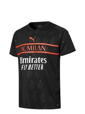 PUMA Ac Milan Third Shirt 21-22 - Black