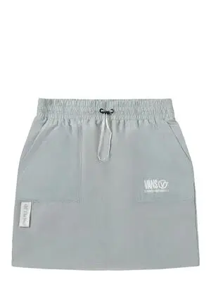 VANS Casual Skirt With Drawstring Waist - Grey/multi-color