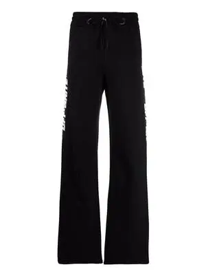 Off-White Logo Band Sport Pants - Black