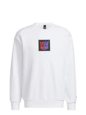 Adidas X Transformers Crossover Graphic Pullover - White