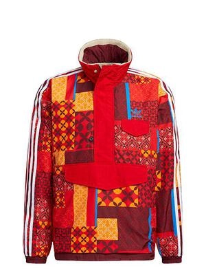 Adidas Originals Reversible Stand Collar Printed Sports Jacket - Default Color