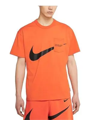 Nike Nike Sportswear Swoosh Pocket T-Shirt Orange