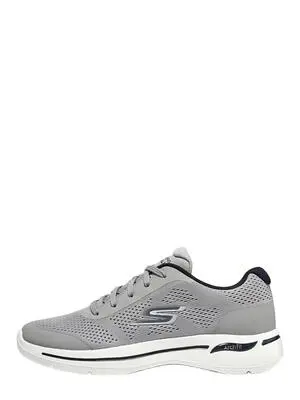 Sketchers Go Walk Arch Fit Low Top Athletic Sneakers - Grey/navy