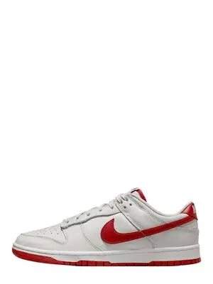 Nike Dunk Low Sneakers - Vast Grey/varsity Red-white