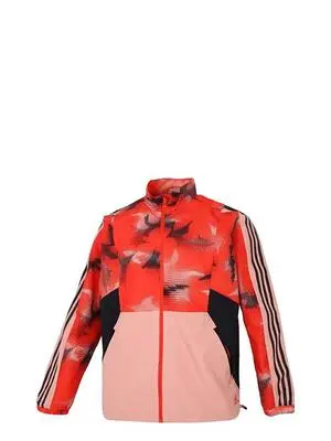 Adidas Color Blocked Patterned Jacket - Multi-color