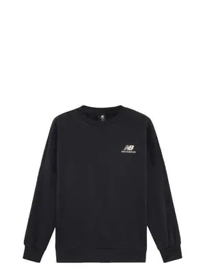 NEW BALANCE Sport Logo Print Sweatshirt Asia Sizing - Black