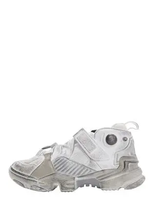 REEBOK Vetements X Genetically Modified Pump Mid Top Sneakers - White