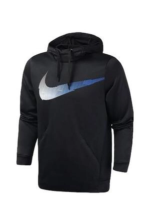 Nike Hooded Athleisure Sports Pullover - Black
