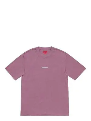Supreme Fw19 Week 6 Internationale Ss Top Logo Tee - Purple