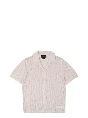 JORDAN X A Ma Maniere Short Sleeve Collared Shirt - Phantom