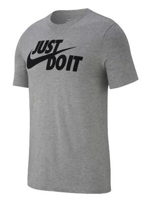 Nike Jdi Short Sleeve T-shirt - Gray