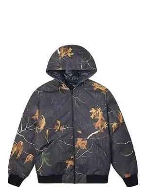 CONVERSE Reversible Quilted Camouflage Jacket - Black