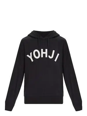 Adidas Y-3 Yohji Logo Hoodie - Black