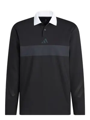 Adidas Long Sleeve Polo Shirt - Black