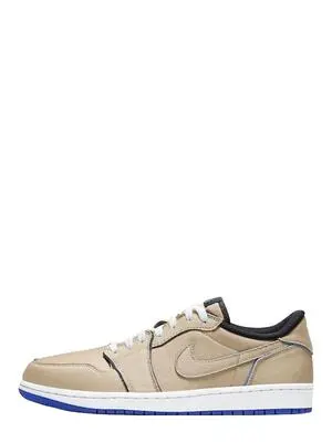 JORDAN 1 Low Sb 'desert Ore' Sneakers - Desert Ore/royal Blue-dk Powder Blue