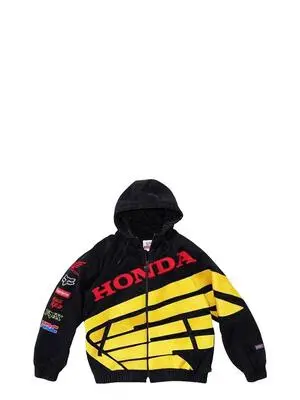 Supreme X Honda Fox Racing Puffy Zip Up Jacket - Black