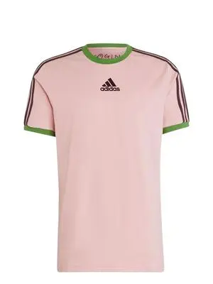 Adidas Logo T-shirt With Contrast Trim - Multi-color