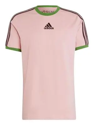 Adidas Logo T-shirt With Contrast Trim - Multi-color