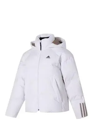 Adidas Dy Hooded Down Jacket - White