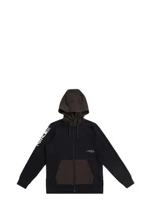 Nike Solid Color Alphabet Zipper Hooded Jacket - Default Colorway