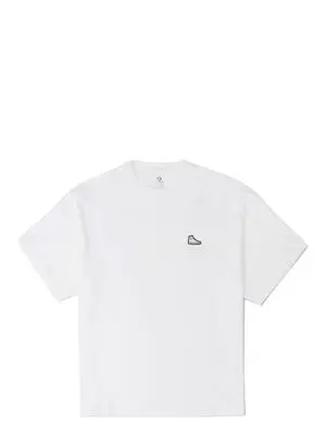 CONVERSE Loose Fit Tea Tee Asia Sizing - White