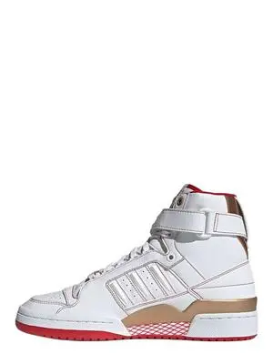 Adidas Forum High Sneakers - White/red