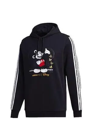 Adidas Neo X Disney Mickey Mouse Crossover Hoodie - Black
