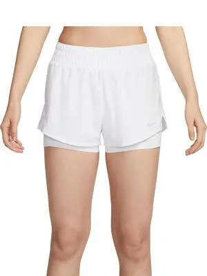 NIKE Nike Dri-FIT One Mid Rise 3" 2-in-1 Shorts