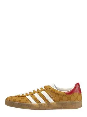 Adidas X Gucci Gazelle Gg Monogram Sneakers - Brown/black