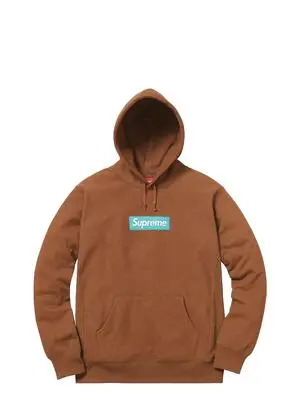 Supreme Fw17 Box Logo Hoodie - Brown