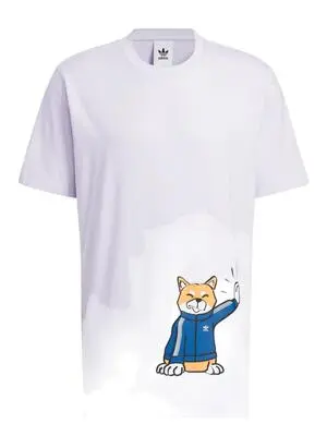 Adidas Originals Graphic T-shirts - White