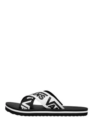 VANS Criss-cross Slides - Black/white