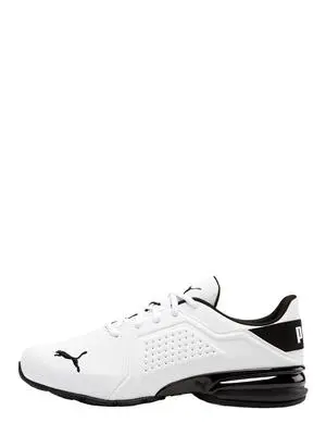 PUMA Viz Runner Wide Athletic Sneakers - White/black