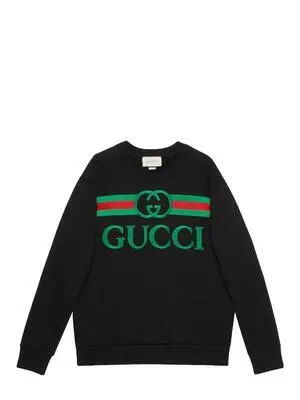 Gucci Big Logo Sweatshirt - Black