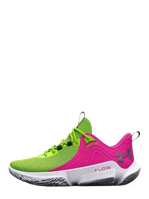 Under Armour Flow Futr X 2 Low Top Sneakers - Pink/green