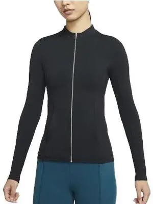 Nike Slim Fit Zip Up Jacket - Black