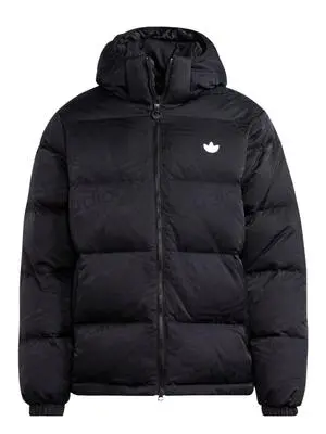 Adidas Rekive Down Regen Hooded Puffer Jacket - Black