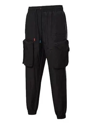 PUMA X Attempt Crossover Casual Drawstring Woven Long Pants - Black