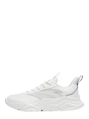 ANTA Casual Lace-up Sneakers - White/grey