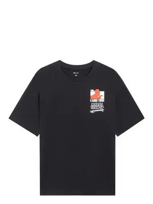 LI-NING X Marvel Spider Graphic T-shirt 'black - Black/multi-color