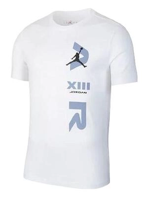 JORDAN Legacy Aj13 Short Sleeve T-shirt - White