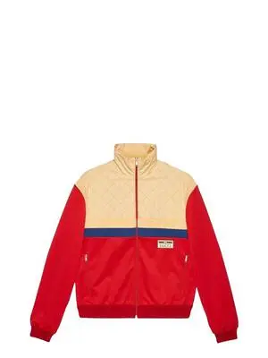 Gucci Plain Knit Zipper Jacket For Red - Default Color